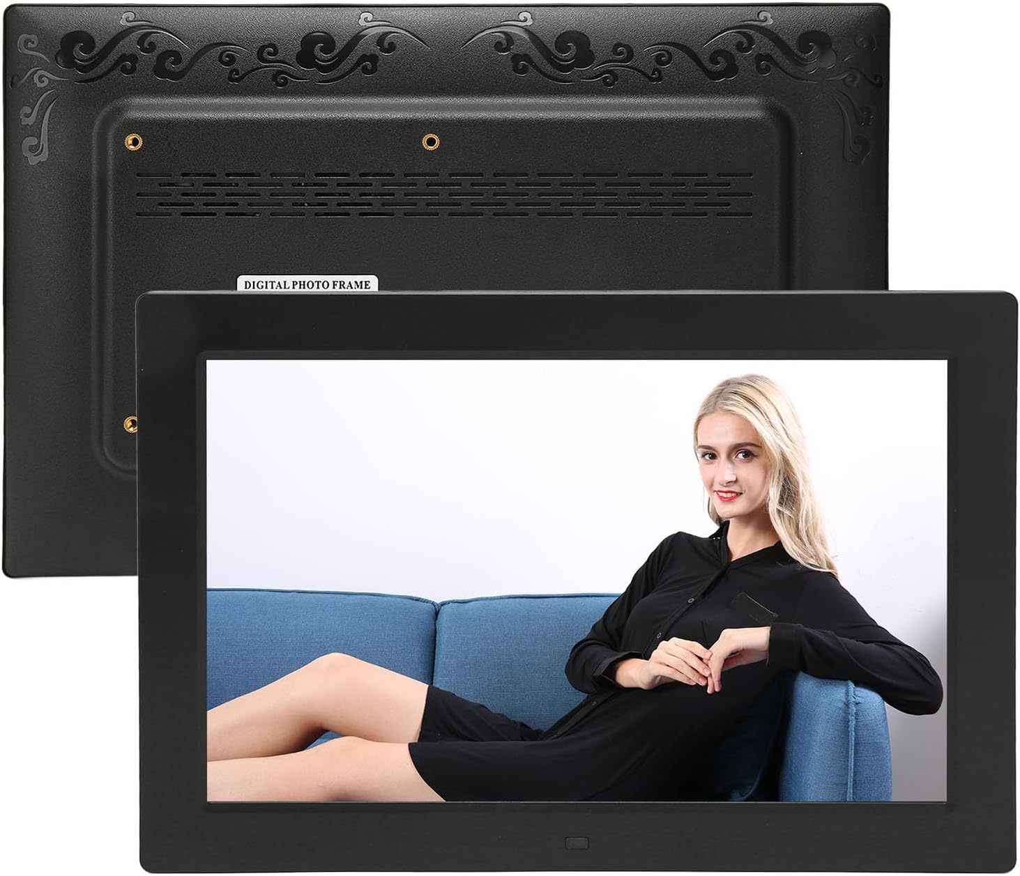 Amazon.com : Digital Picture Frame for Seniors, 12inch Large Display ...
