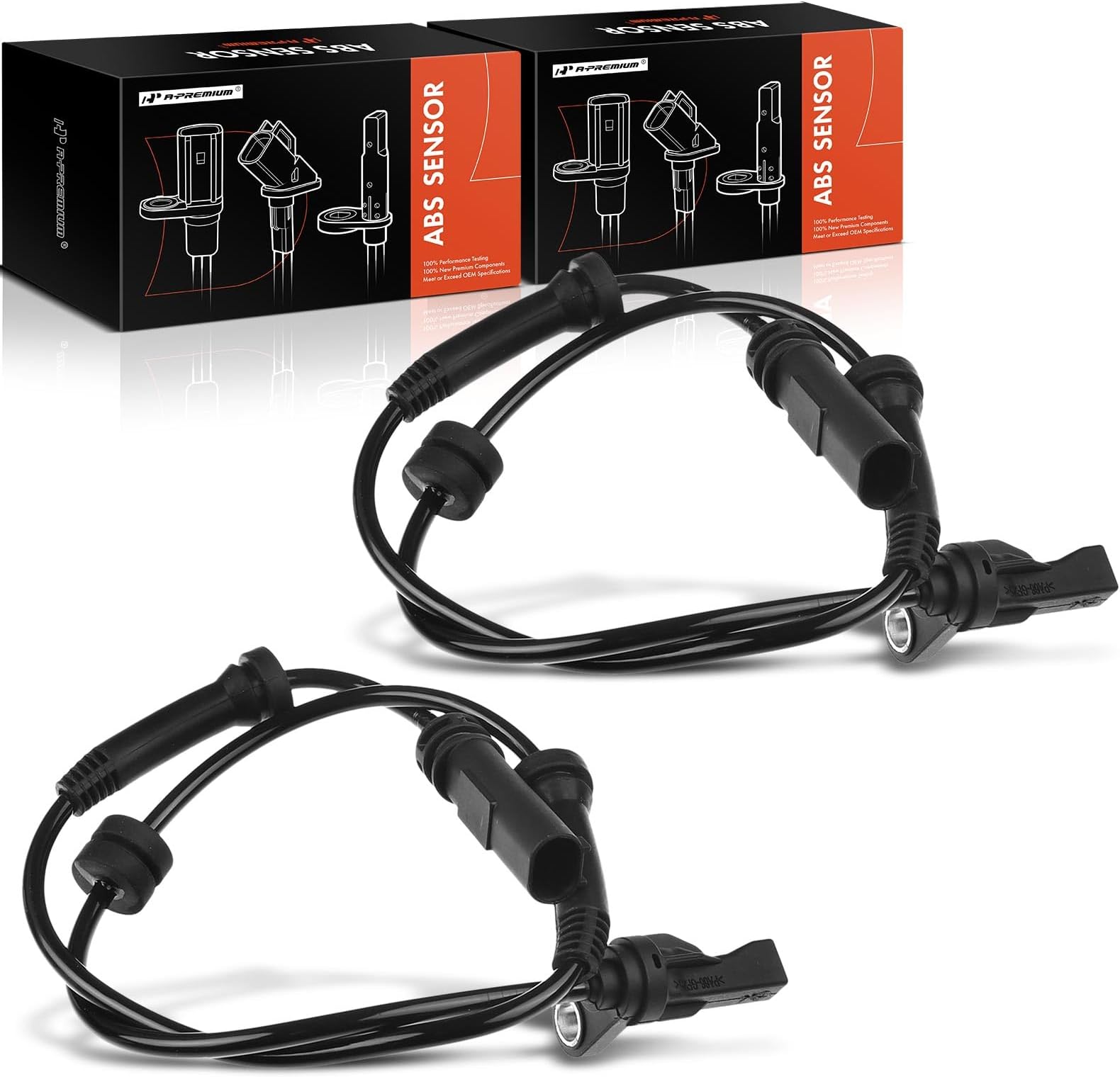 Amazon.com: A-Premium Front Side ABS Wheel Speed Sensor Compatible with ...