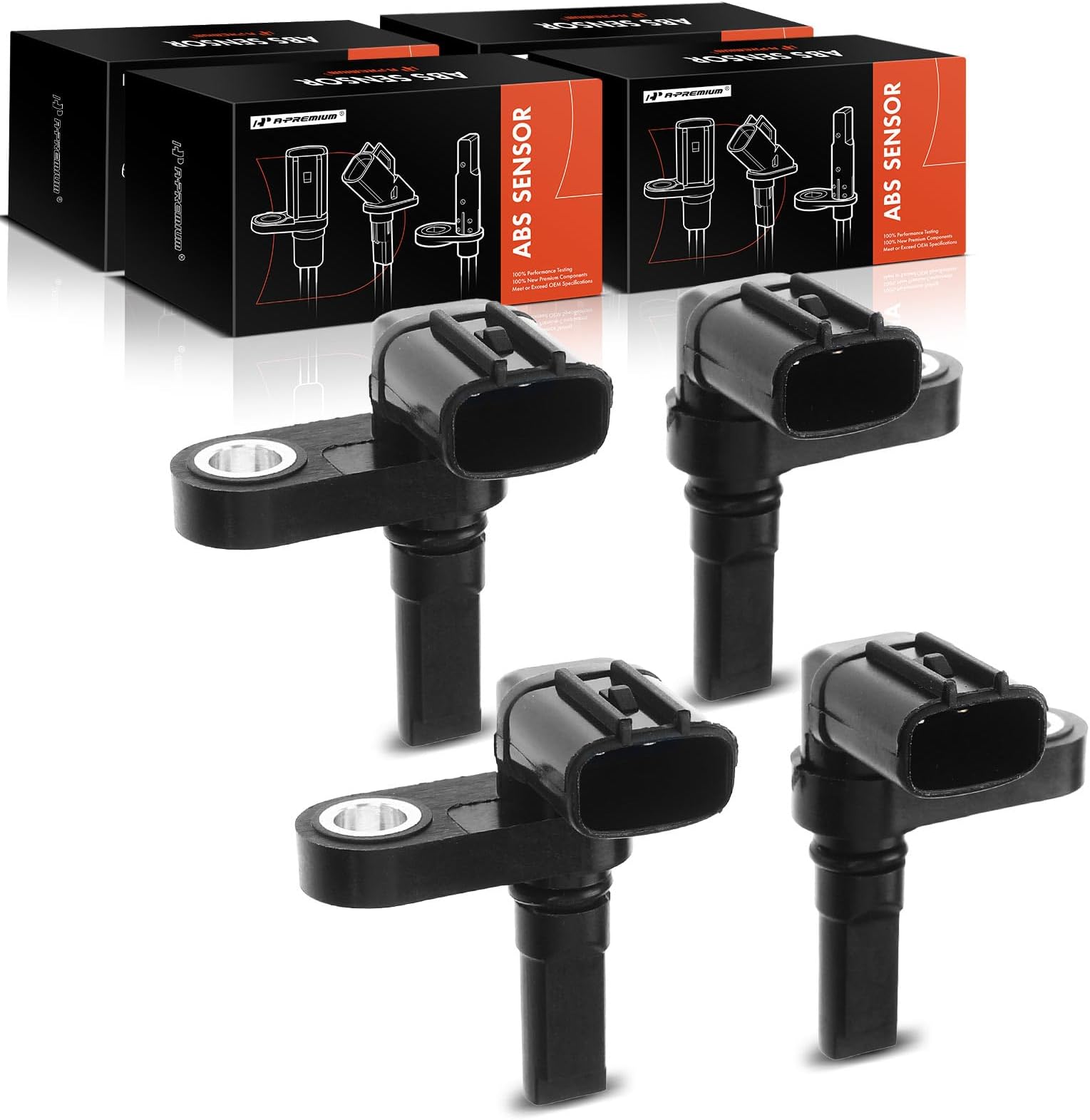 Amazon.com: ABS Wheel Speed Sensor Front Rear Left Right for Toyota ...