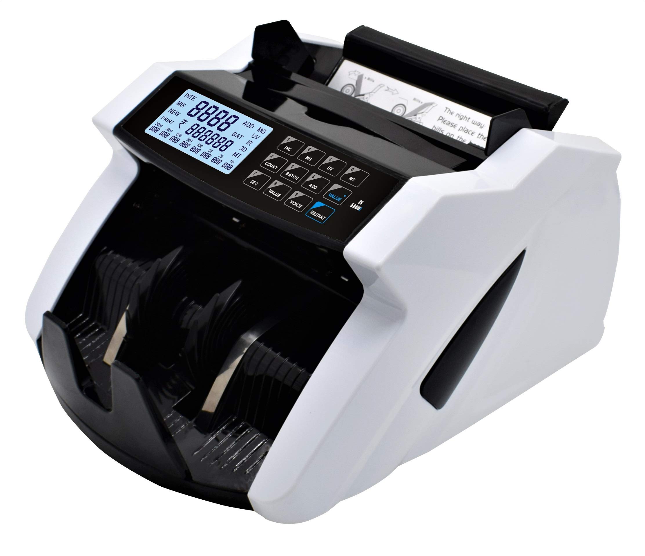 Buy KROSS IS5900I Money Counting Machine with Fake Note Detection and ...