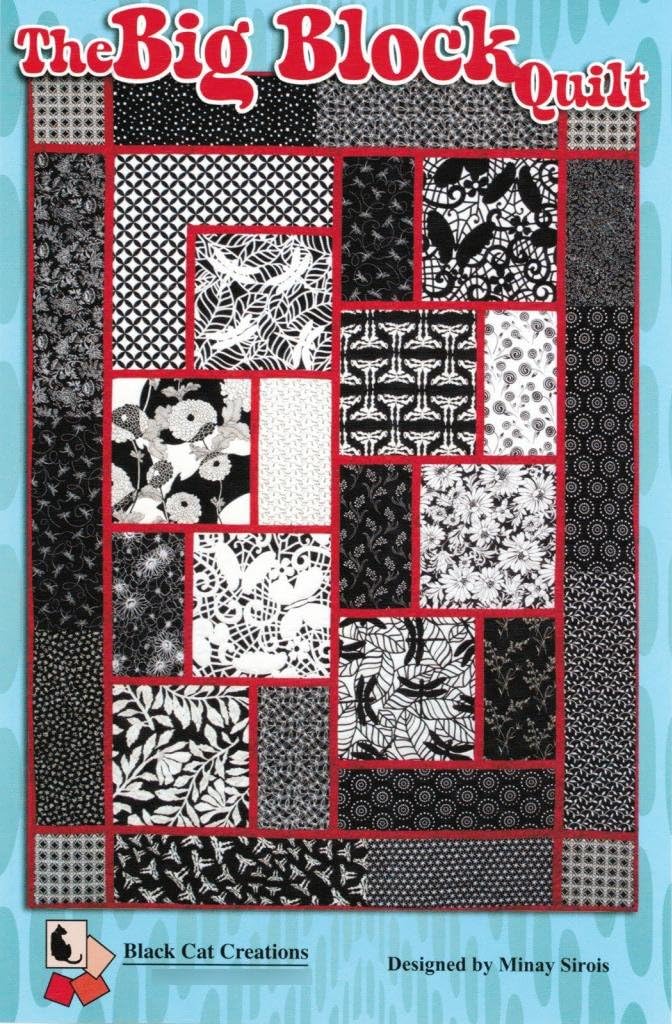 Amazon.com: The Big Block Quilt Quilt Pattern, For Large and Scenic ...