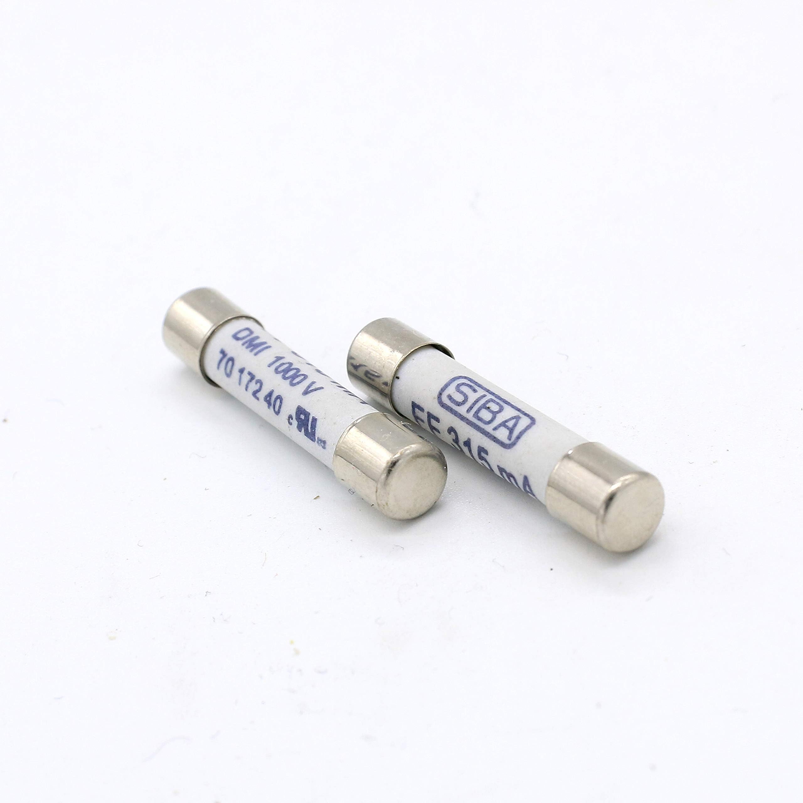 5Pcs FF10A 600V Very Fast Acting 10A Multimeter Fuse Brass, Nickel ...