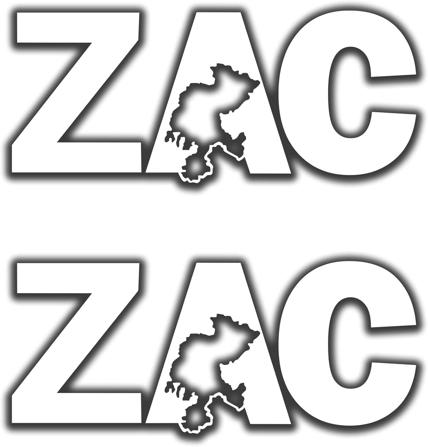 Amazon.com - Edward Mexico Set of 2 Zac Sticker Zacatecas Decal Mexico ...