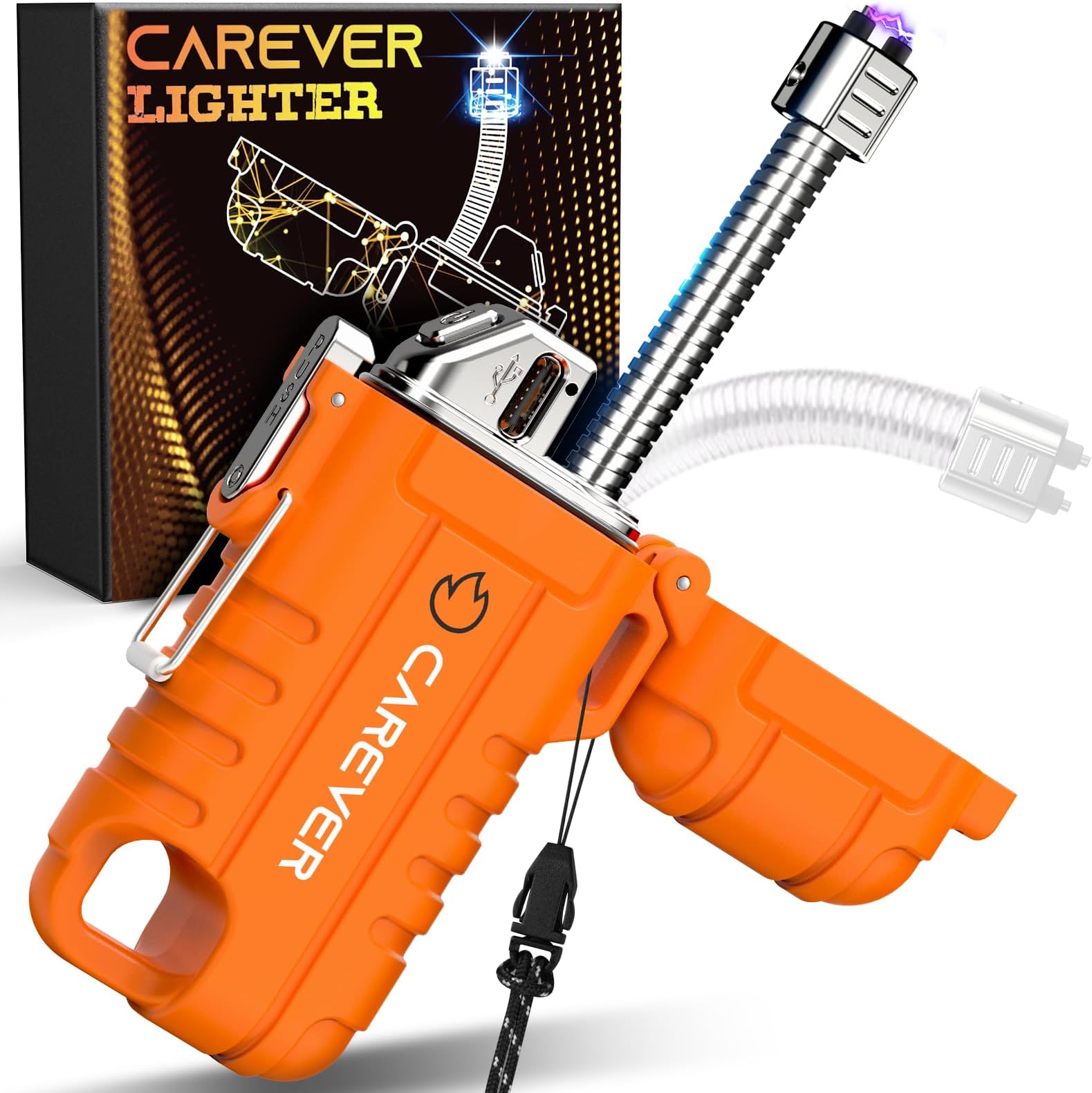 Amazon.com: Electric USB Lighters Gifts for Men 2 Pack - 360 Flexible ...