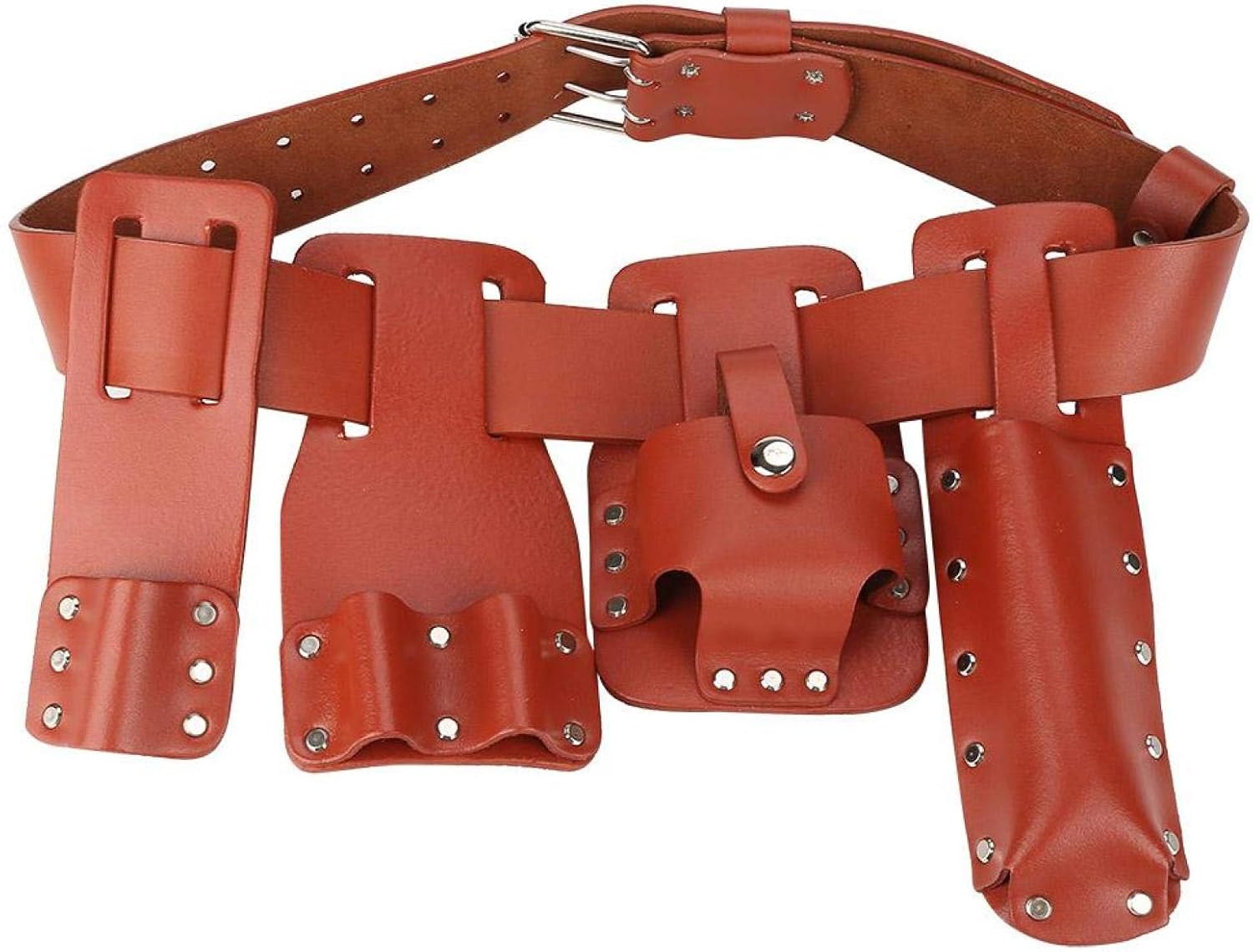 Scaffolding Tool, Leather Tool Belt Easy To Tie Wear Resisting With 4 ...