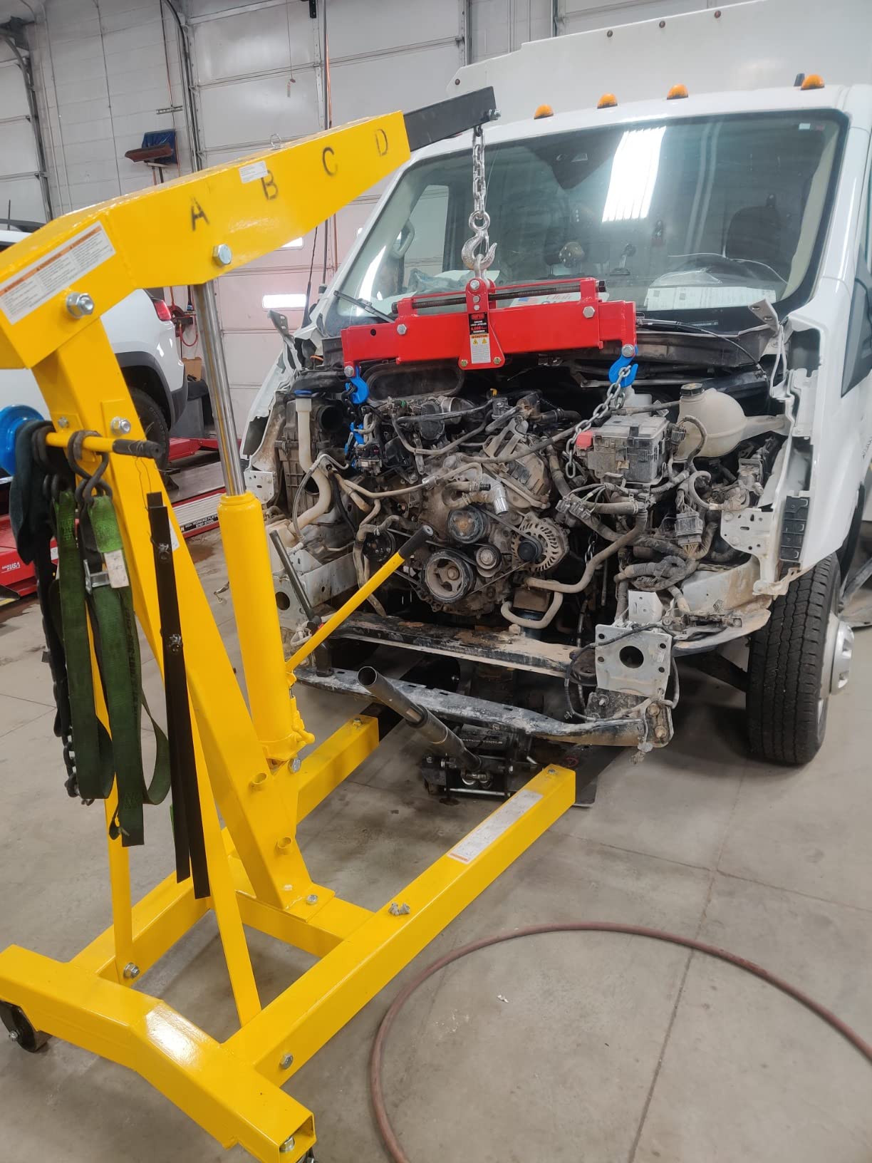 $30/mo - Finance Vestil EHN-60-T Steel Shop Crane Engine Hoist with ...