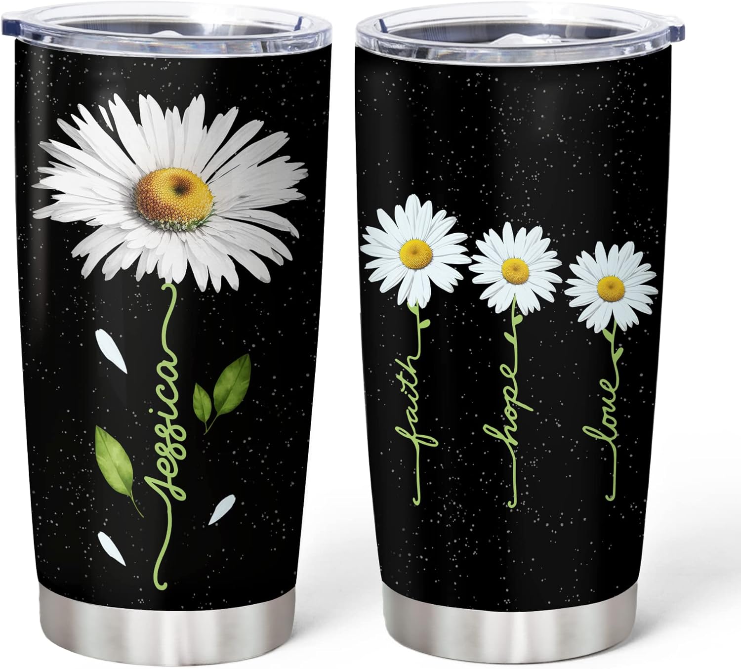 Amazon.com: Hyturtle Personalized Gifts For Daisy Flower Lover ...