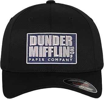 The Office Officially Licensed Dunder Mifflin Inc Flexfit Cap, Black ...