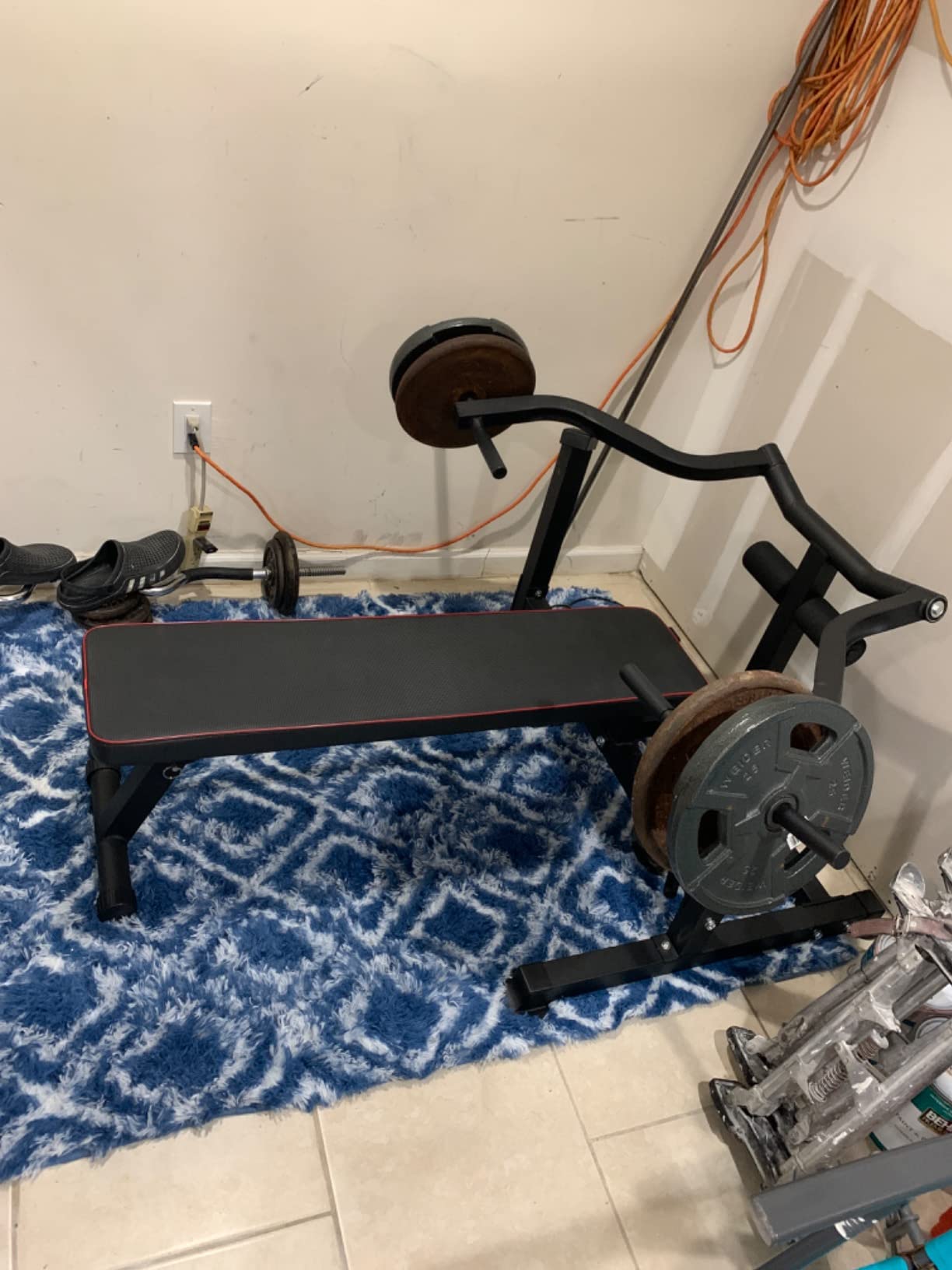 $35/mo - Finance Wesfital Bench Press Set, Chest Press Machine with ...