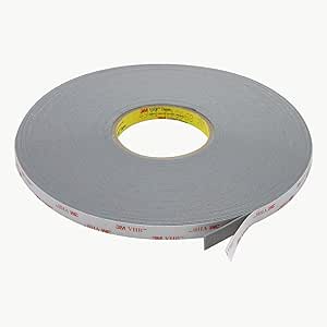 Amazon.com: 3M VHB Tape [45 mil/multi purpose] (4941): 1/2 in. x 36 yds. (Grey) : Industrial ...