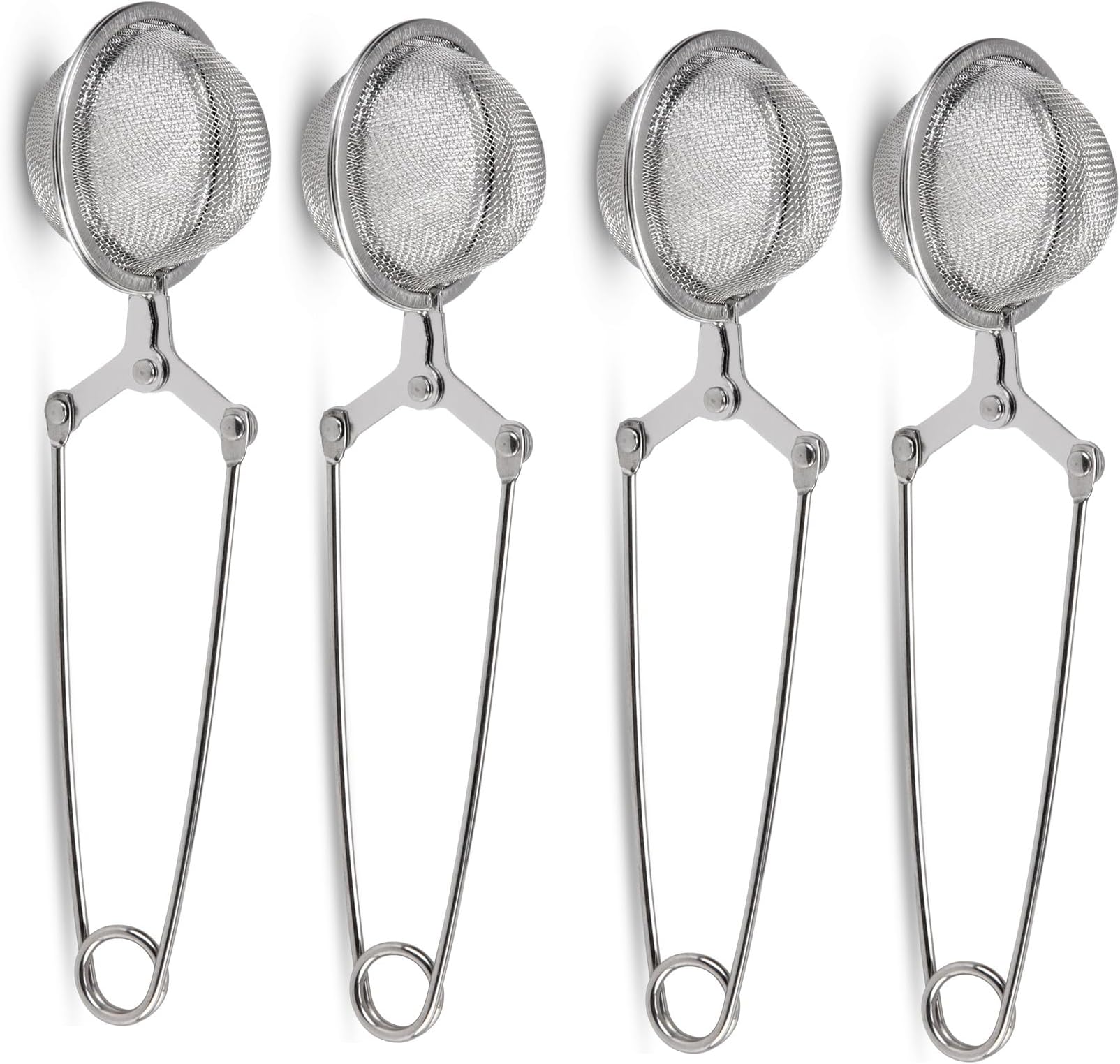 Amazon.com: Tea Strainers for Loose Tea, JEXCULL 4 Pack Tea Infuser ...