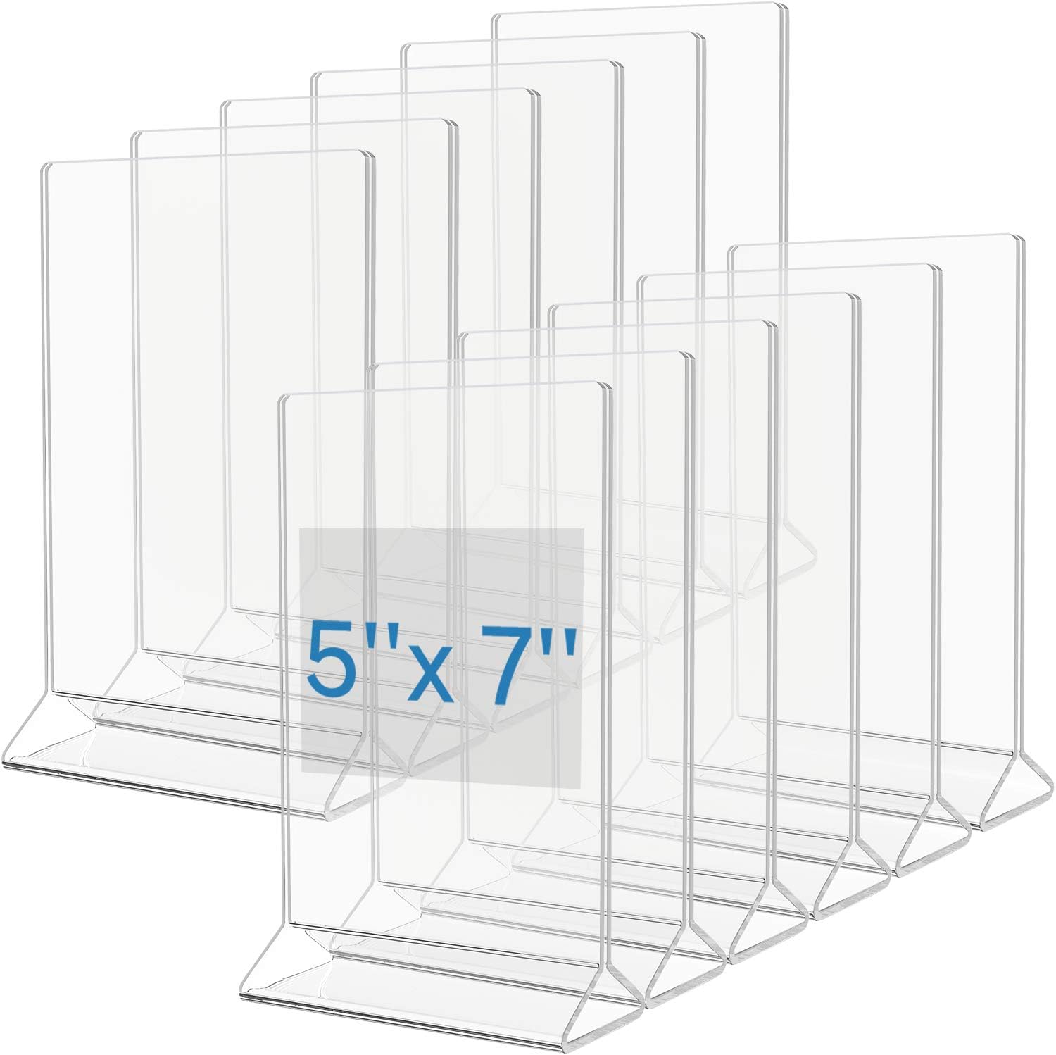 Amazon.com : MaxGear Acrylic Sign Holder-Plastic Sign Holder-5 X 7 ...