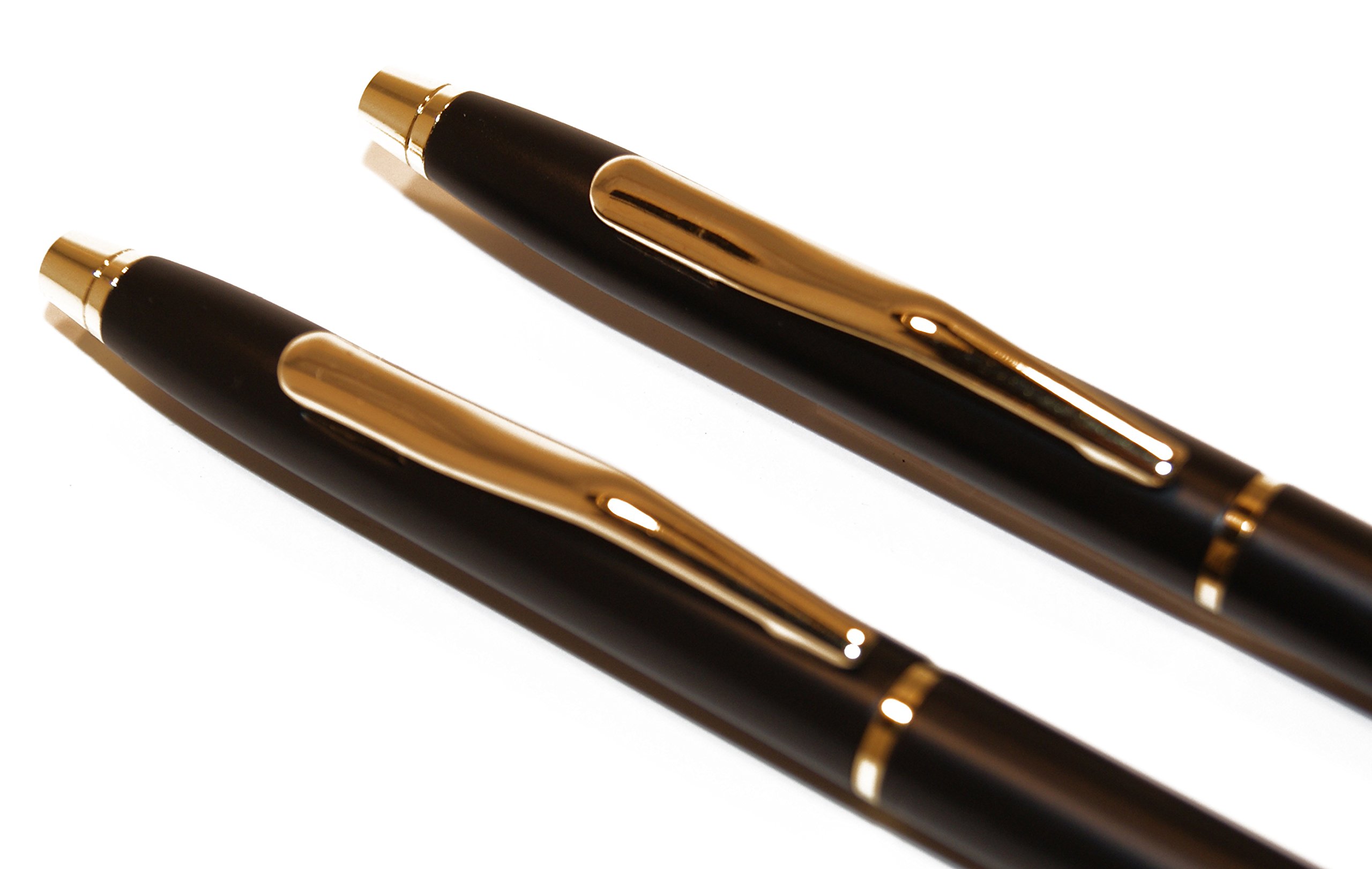 Police Uniform Pens | Police Gift | (2) Chrome and Gold Uniform Pens ...