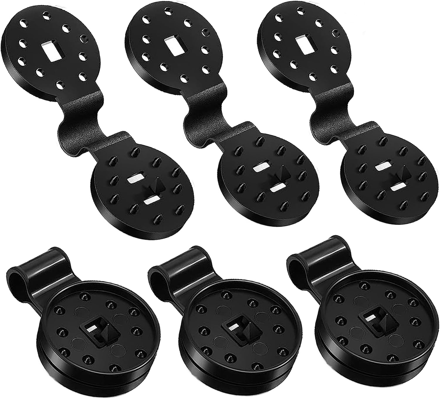 Amazon.com : HJYSXYNS Heavy Duty Lock Grip Shade Cloth Plastic Clips ...