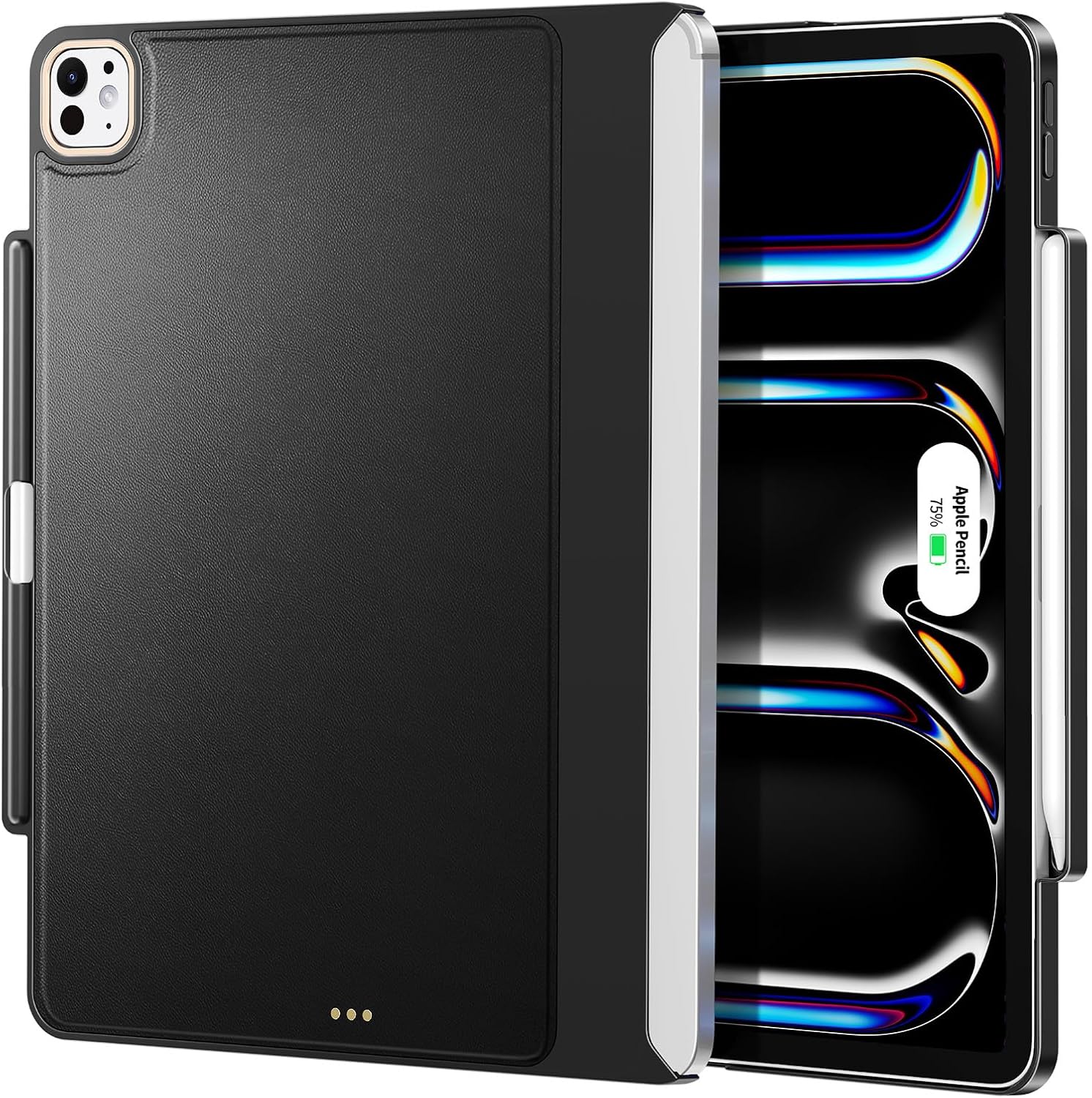 Amazon.com: Magic-Keyboard Compatible Case for iPad Pro-13 inch M4 2024 ...