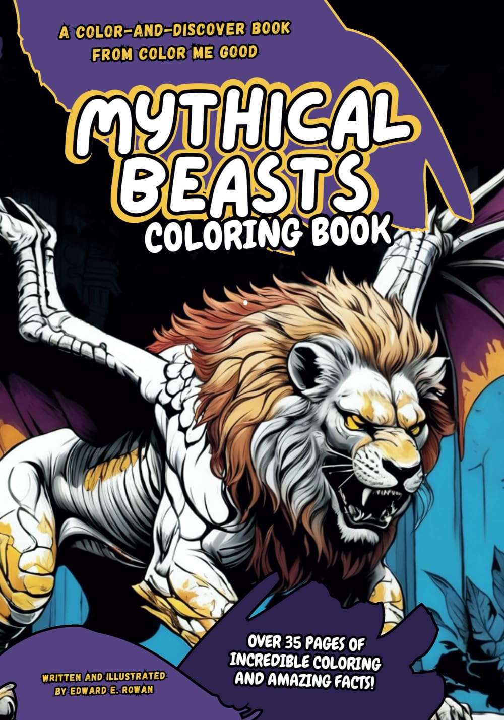 Amazon.com: Mythical Beasts Coloring Book - Color and Discover: Over 35 ...