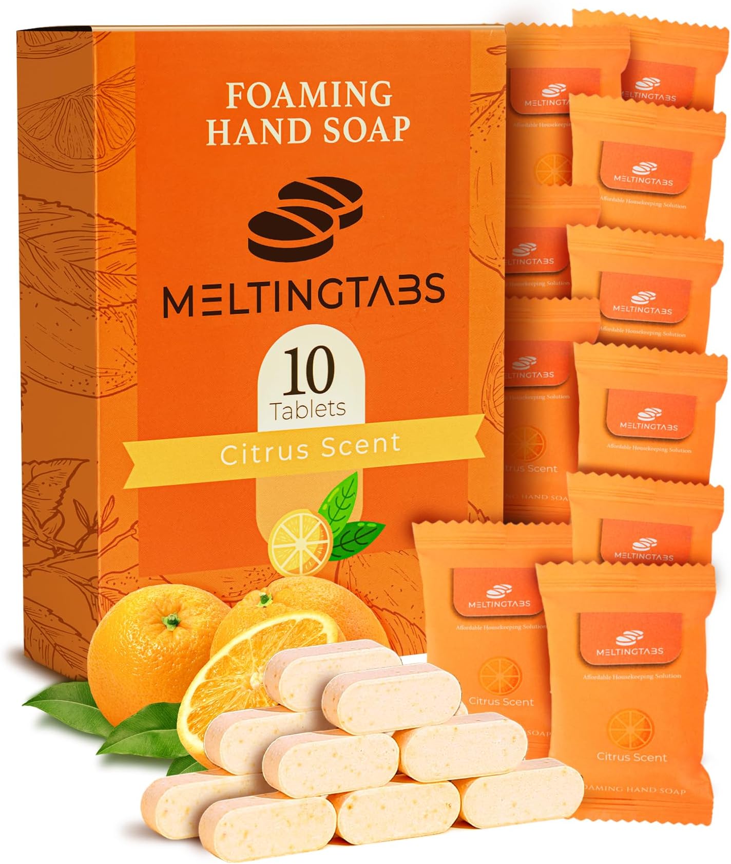 Amazon.com : FOMIN Foaming Hand Soap Tablets (16 Count) - Makes 128 fl ...