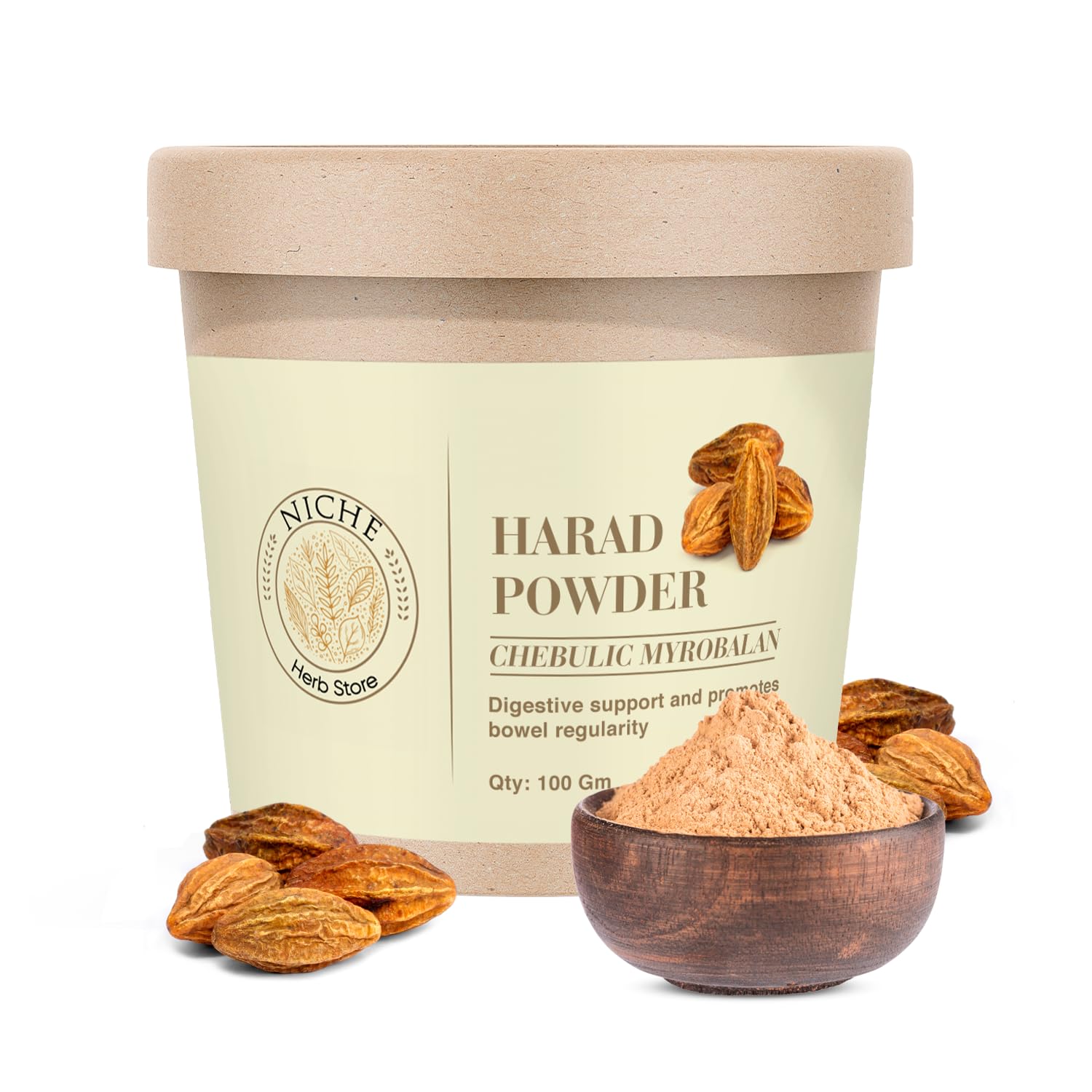 Niche Herb Store Harad/Haritaki Powder(100 Grams) | Terminalia Chebula ...