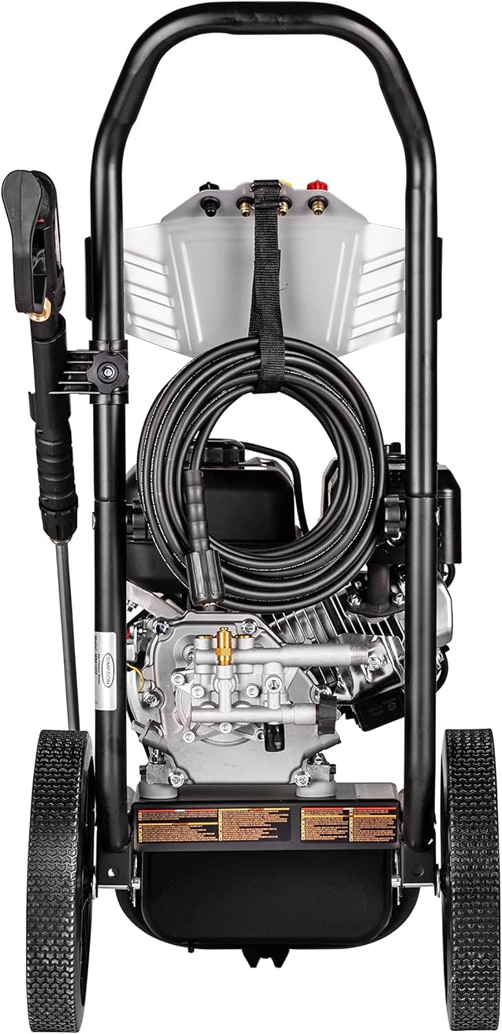 Simpson Cleaning MS61222-S MegaShot 3100 PSI Gas Pressure Washer, 2.3 ...