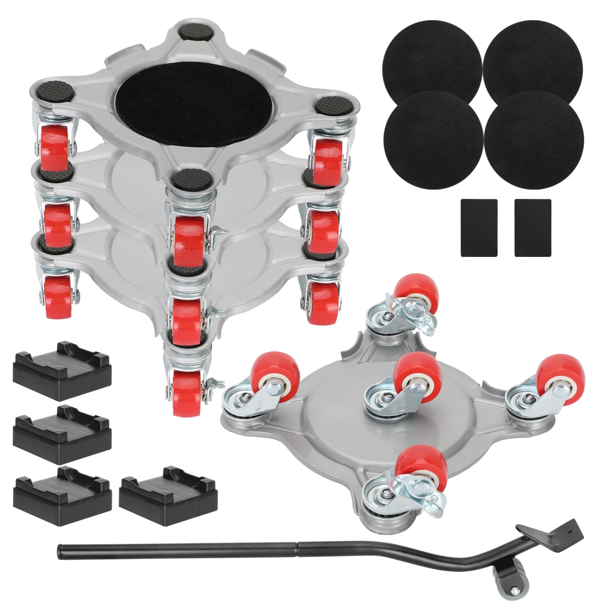 Amazon.com: Upgraded Carbon Steel Heavy Duty Furniture Movers with ...