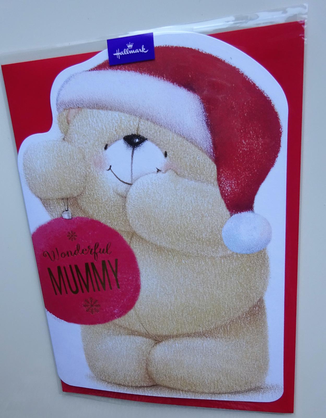Hallmark 25490654 Wonderful Mummy Medium Christmas Card "Forever ...