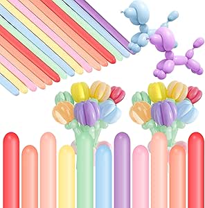 Amazon.com: 200 Pieces 260 Balloons Twisting 260Q Long Balloons for ...