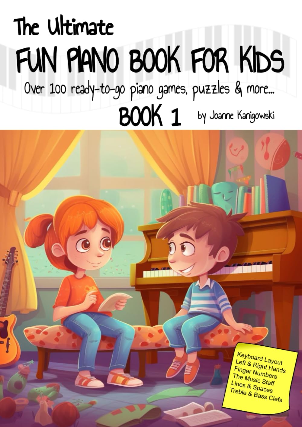 Amazon.com: The Ultimate Fun Piano Book for Kids: Tons of fun piano ...