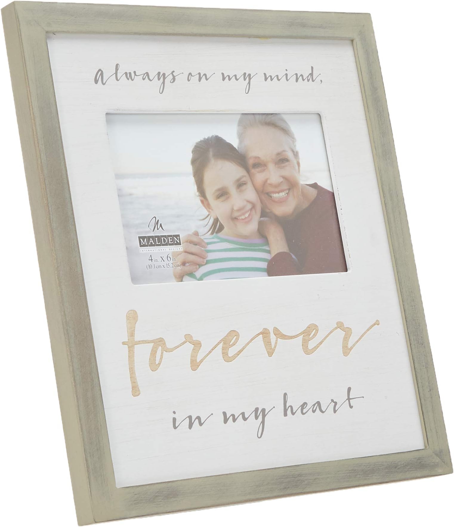 Amazon.com - Malden International Designs 4x6 Remembrance Picture Frame ...