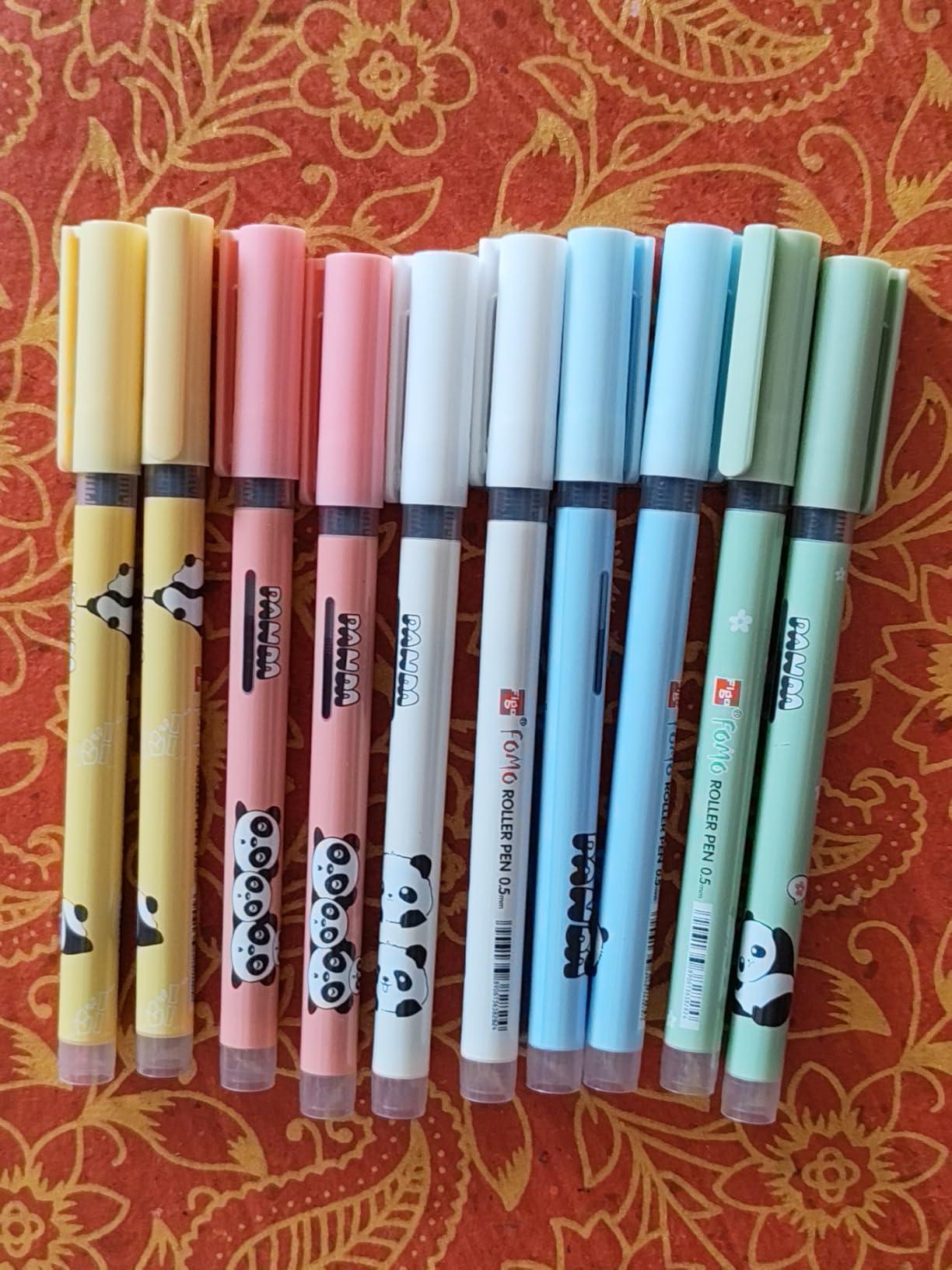 Figo Fomo Liquid Roller Pen(Pack of 20) (PANDA), Multicolor-BODY but ...