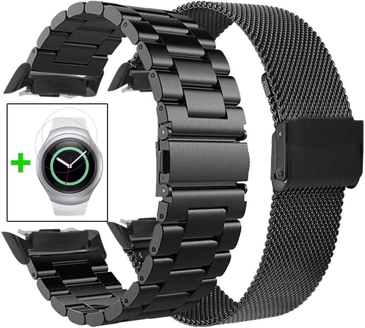 Amazon.com: MoKo Watch Band Compatible with Samsung Gear S2 (S2 SM-R720 ...