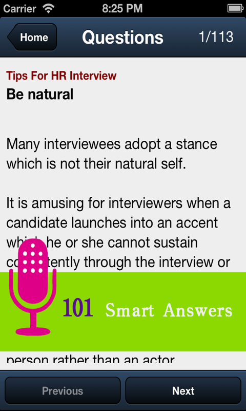 101 Smart Interview Answers - App on Amazon Appstore