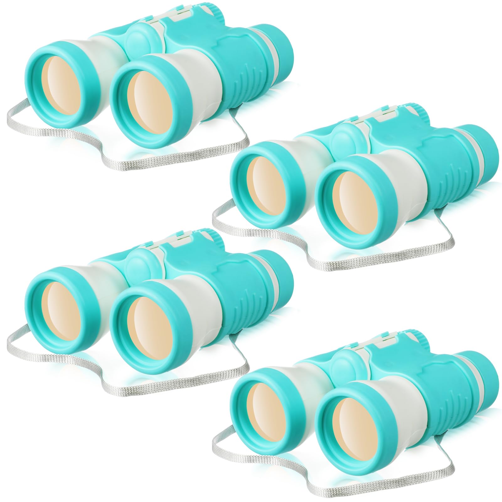 Amazon.com : Seenelling 4 Pack Binoculars for Kids 4.9" x 4.7 ...