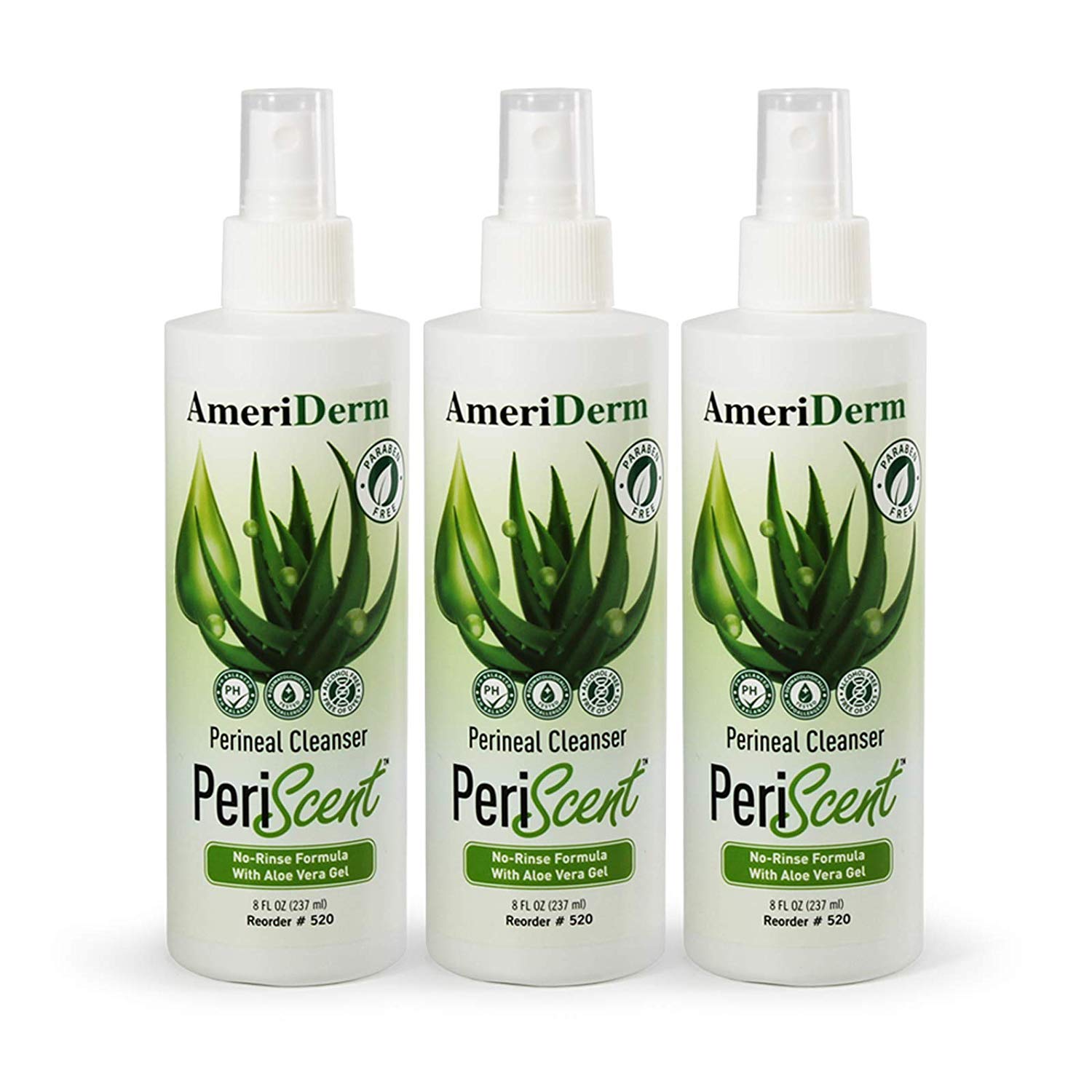 Amazon.com: AmeriDerm Premium Perineal Cleanser with AloeVera | PH ...