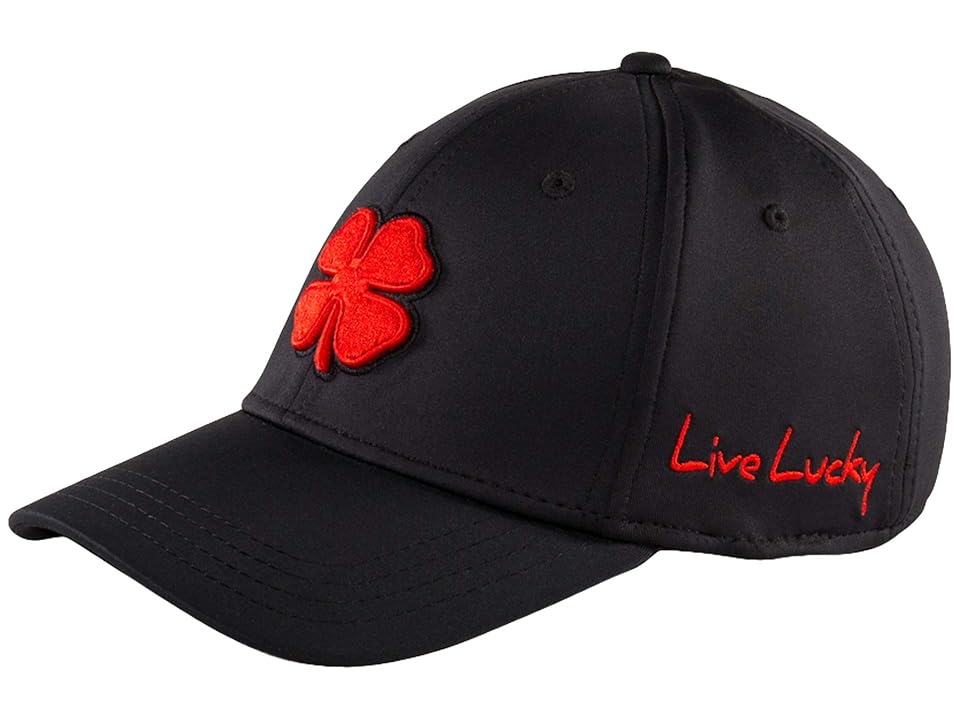Black Clover Premium Clover 24 Hat (Red Clover/Grey Trim/Black ...