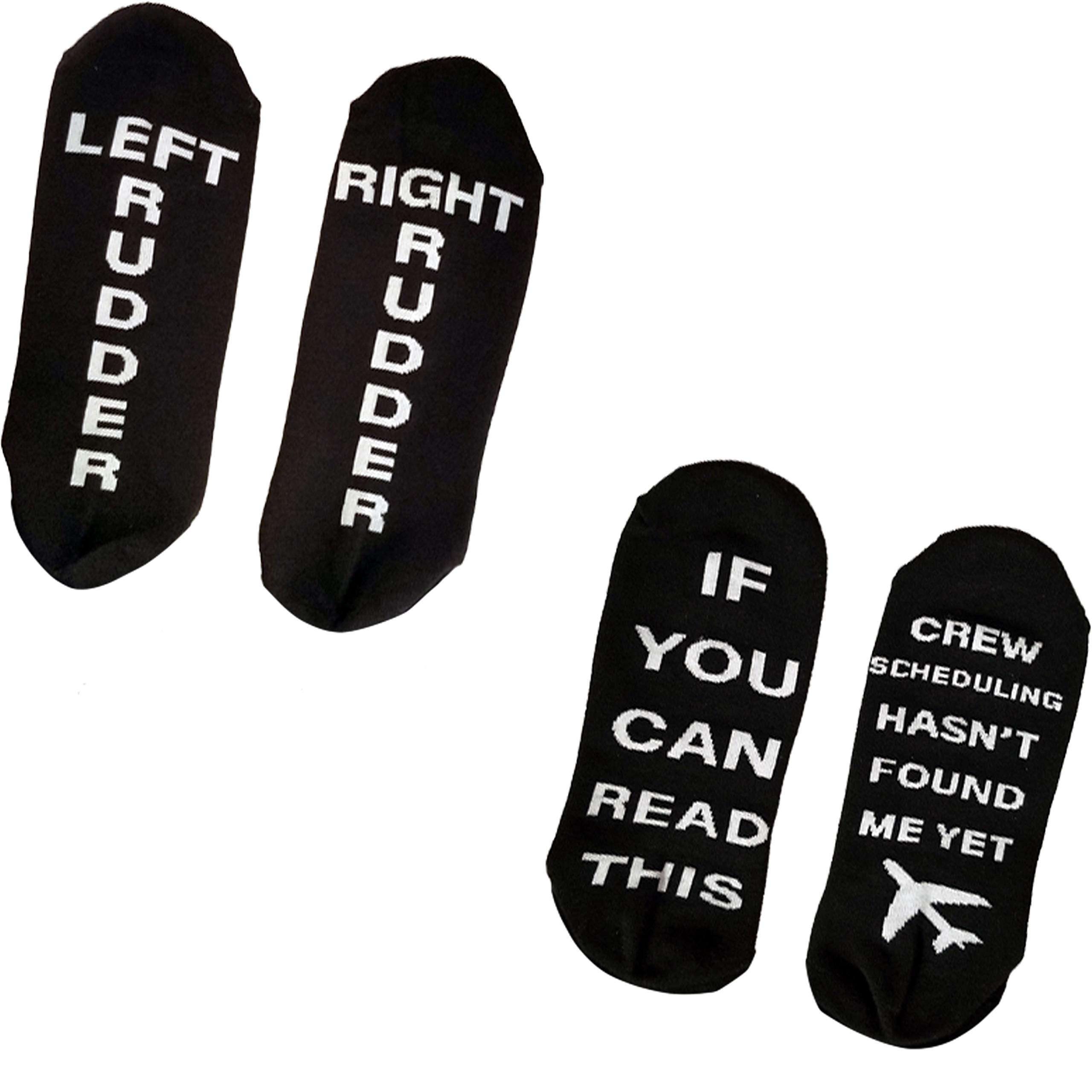 Amazon.com: Aviation Themed Pilot Uniform Socks (2 Pairs) | Premium ...