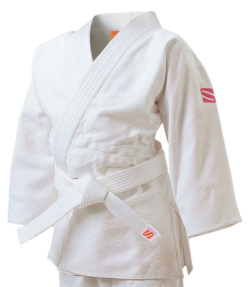 Amazon | 九桜 JSL 女子用 一重織柔道衣 (背継仕上) さくら 上衣のみ