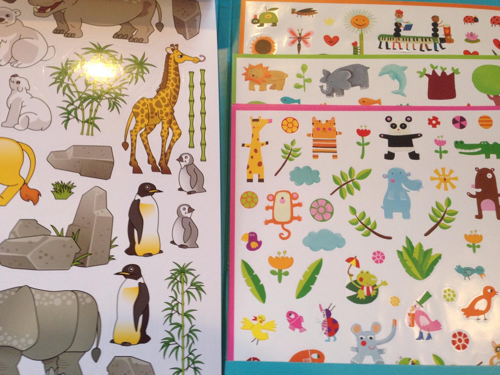 Amazon.com: Djeco DJ08950 Stickers-1000 Stickers For Little Ones ...