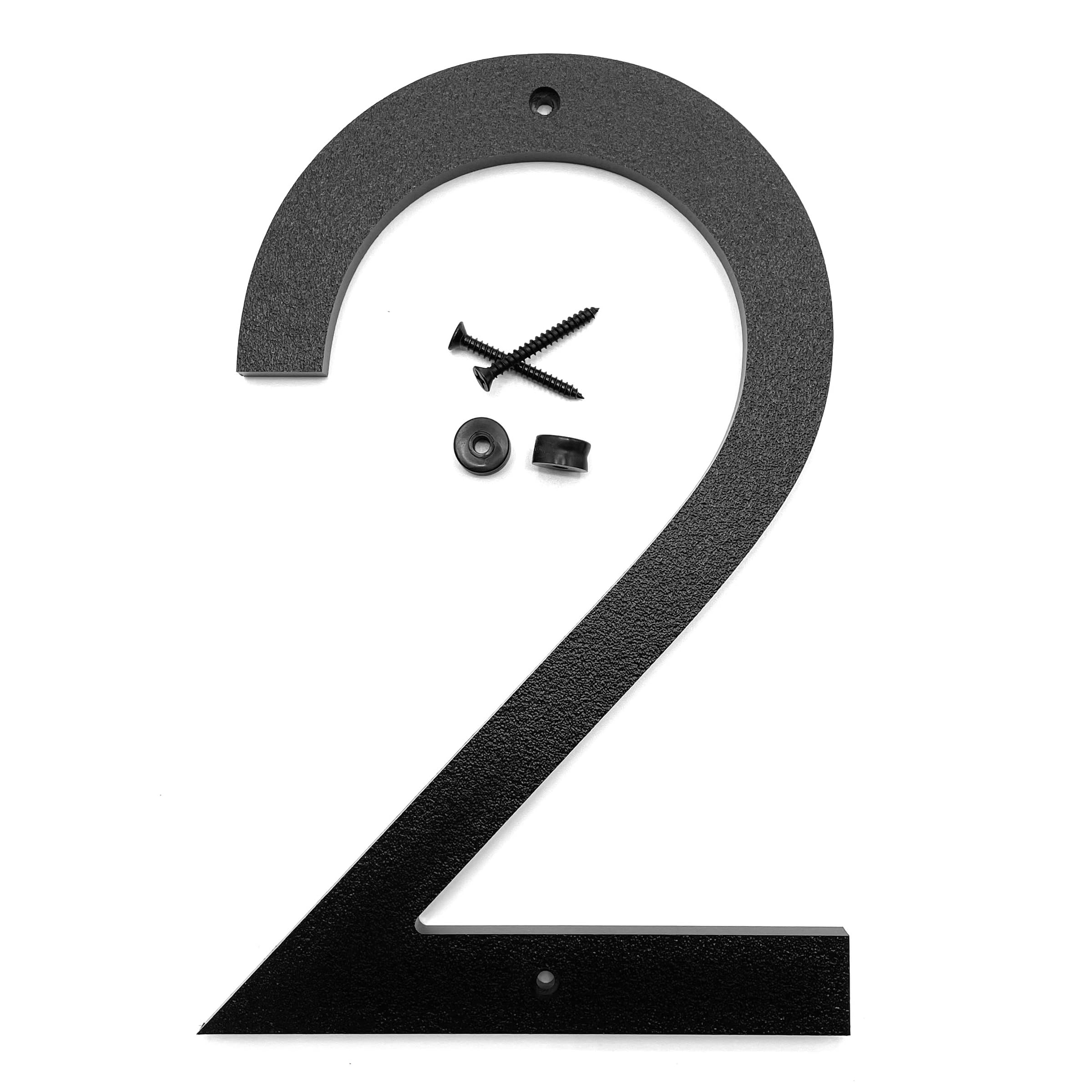 Amazon.com: 8 inch Large Modern House Numbers for outside, Black ...