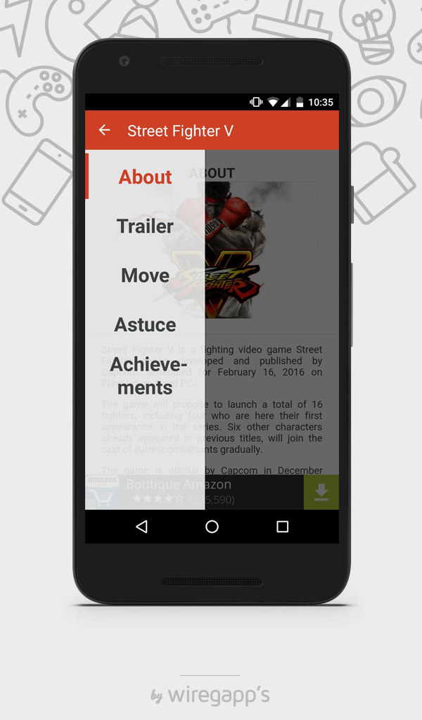 Guide for Street Fighter V - App on Amazon Appstore