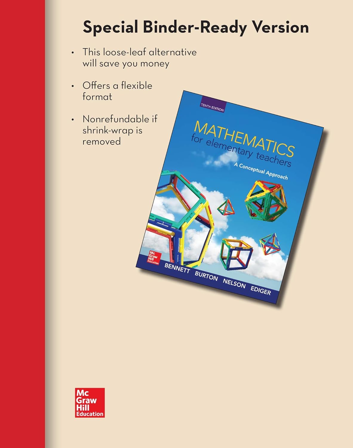 Buy Mathematics for Elementary Teachers: A Conceptual Approach Book ...