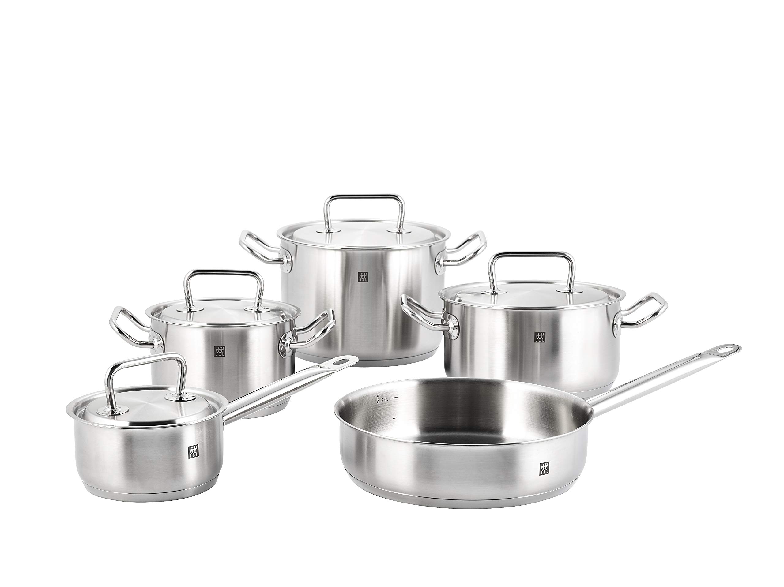 ZWILLING Twin Classic 9 PC COOKWARE Set, Silver, Regular (40901-007 ...