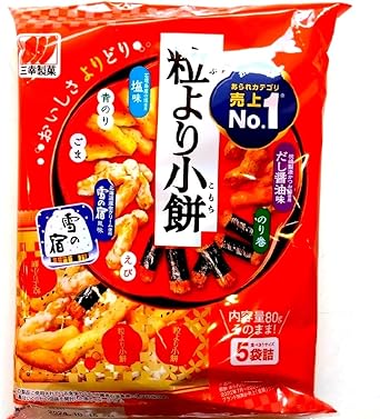 Amazon.co.jp: 三幸製菓 粒より小餅 80g : 食品・飲料・お酒