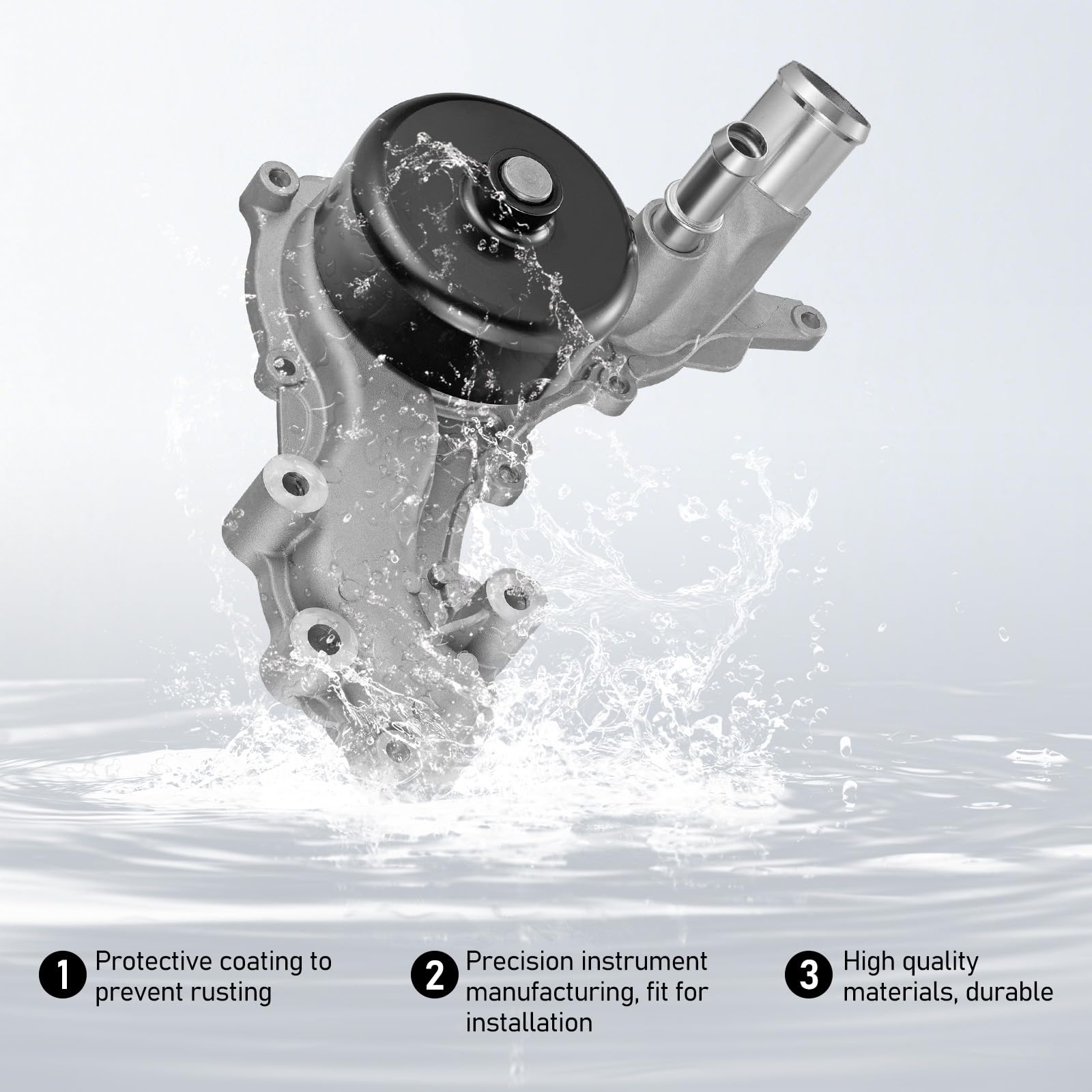 BDFHYK 44021 Automotive Engine Water Pump Kit Compatible with 2018 Jeep ...