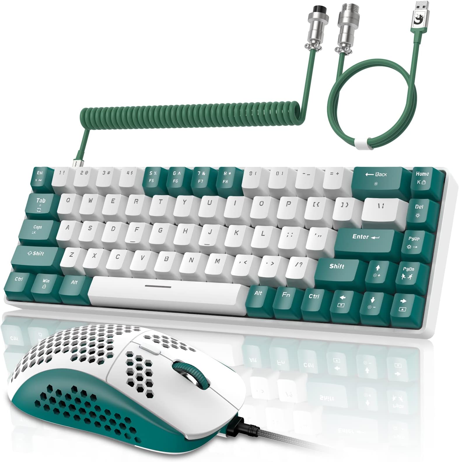 Amazon.com: ZIYOU LANG RK-T60 Wired Mechanical Gaming Keyboard and ...