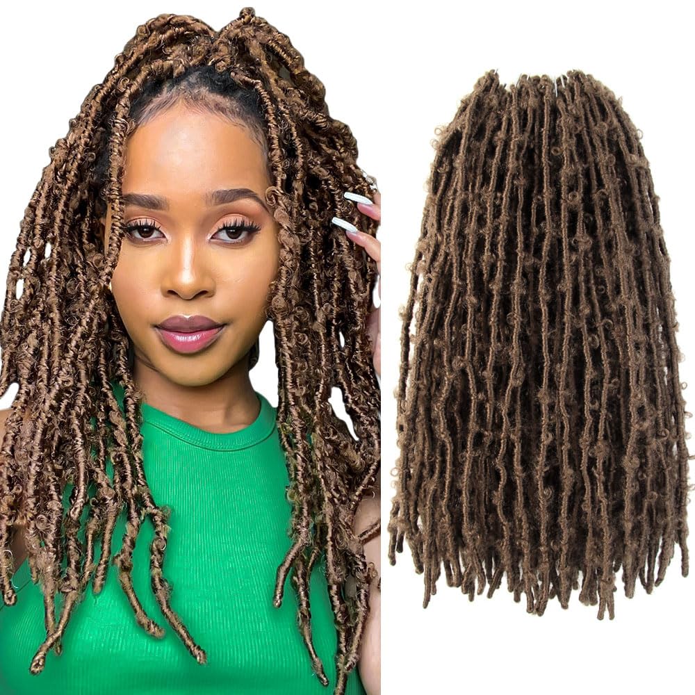 Amazon.com : 8 Packs Butterfly Locs Crochet Hair 14 Inch Light Weight ...