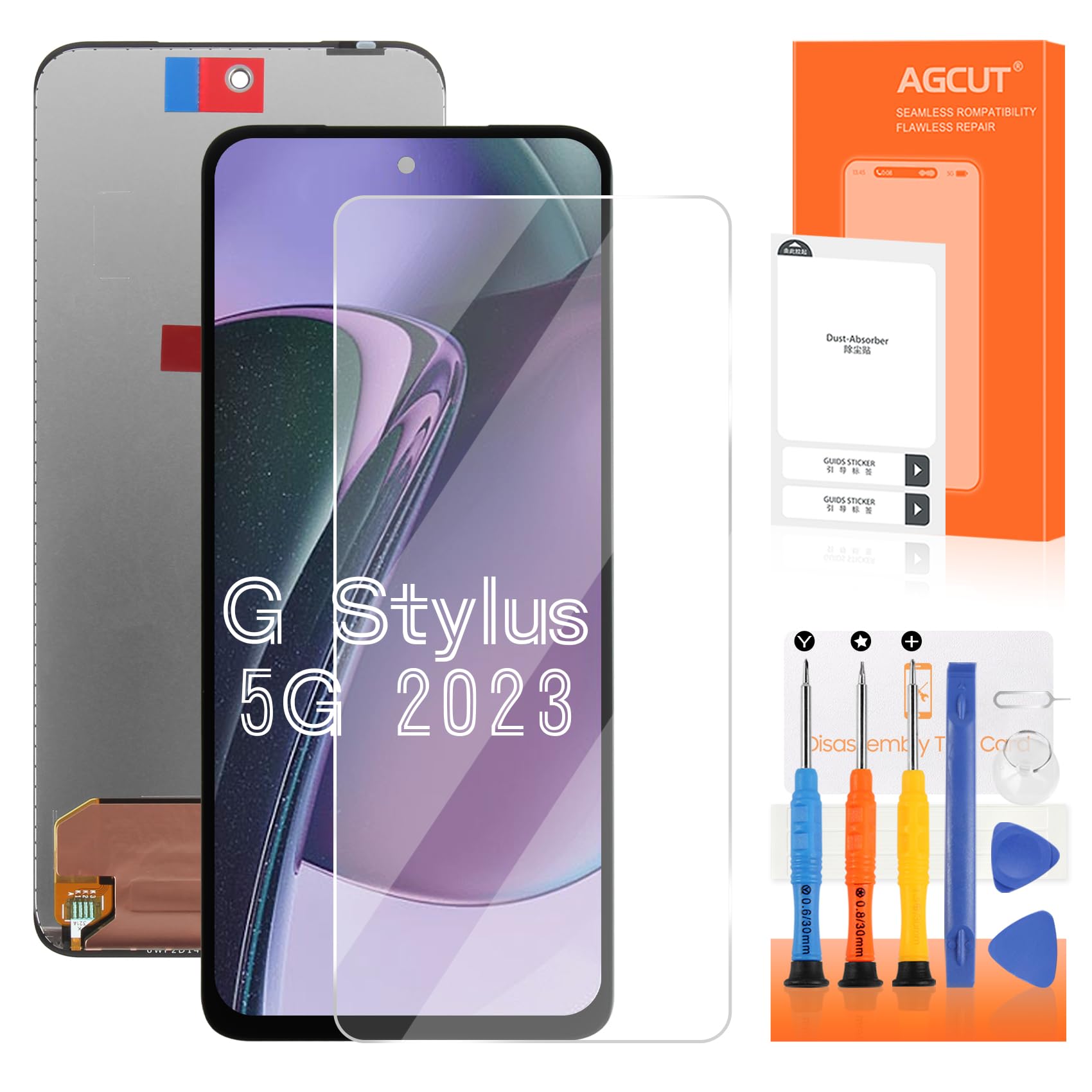 Amazon.com: for Motorola Moto G Stylus 5G 2023 Screen Replacement for ...