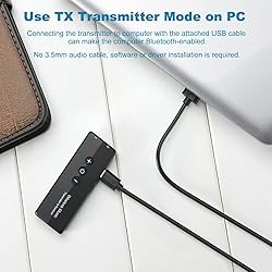 Amazon.com: Upgraded Bluetooth 5.3 Transmitter Receiver 3-in-1, Isobel ...