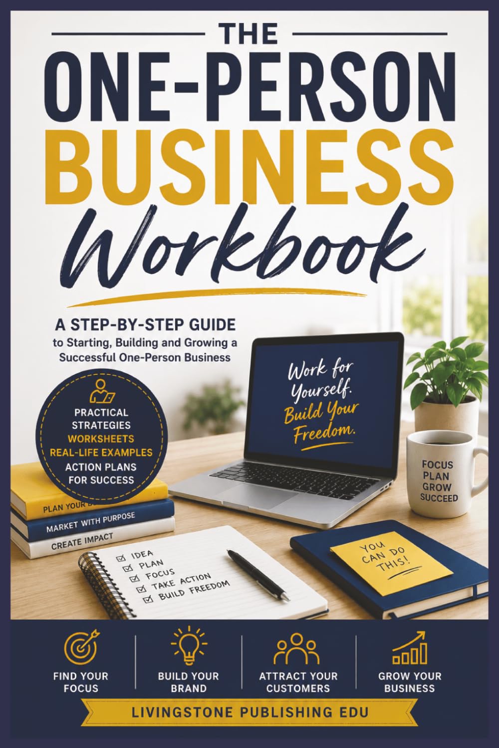 Amazon.com: The One-Person Business Workbook by: A Practical Step-by ...