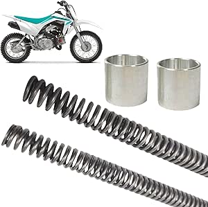 Amazon.com: BIGLKNM Heavy Duty Motorcycle Front Fork Spring Compatible ...