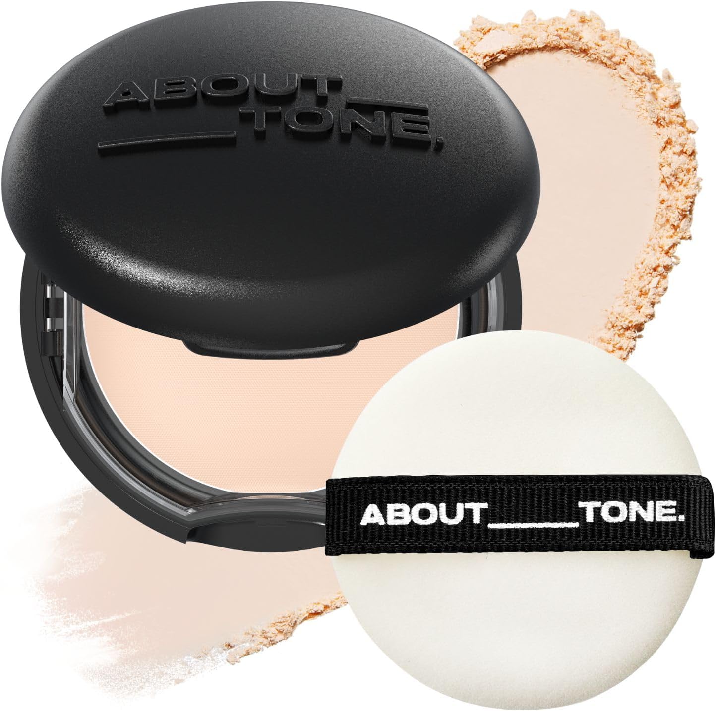 ABOUT TONE Blur Powder Pact - Pressed Powder Compact with Mirror and ...